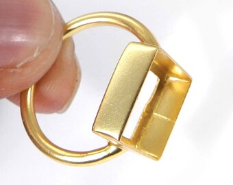 925 Sterling Silver Solid Ring Collet 6 X 6 Mm to 10x 10 Mm - Etsy