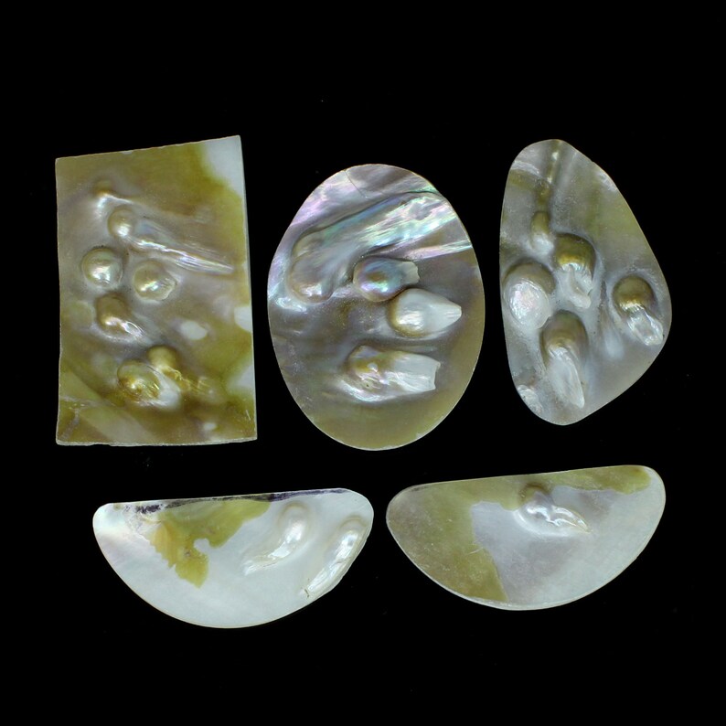 250ct Natural Solid Blister Pearl Irregular Shape Bumpy - Etsy