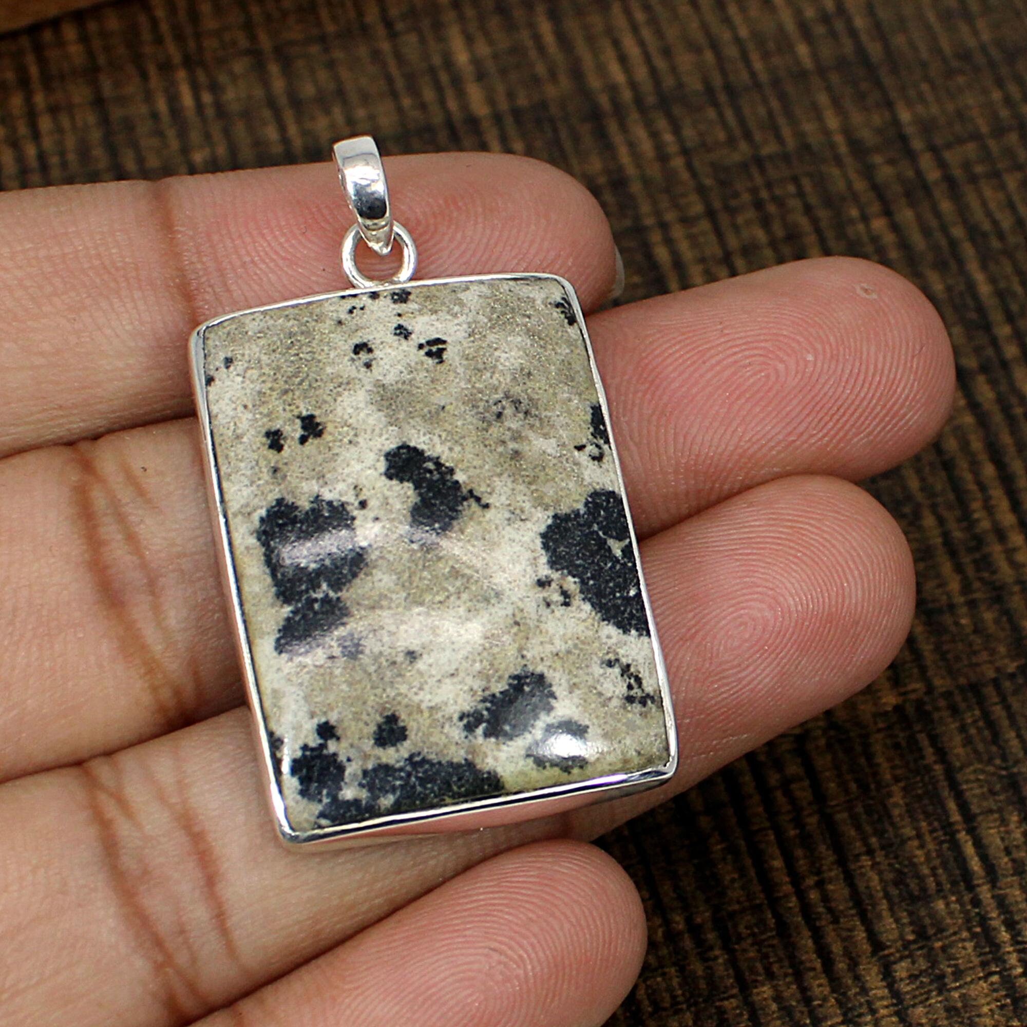 925 Sterling Silver Agate Pendantoutback - Etsy