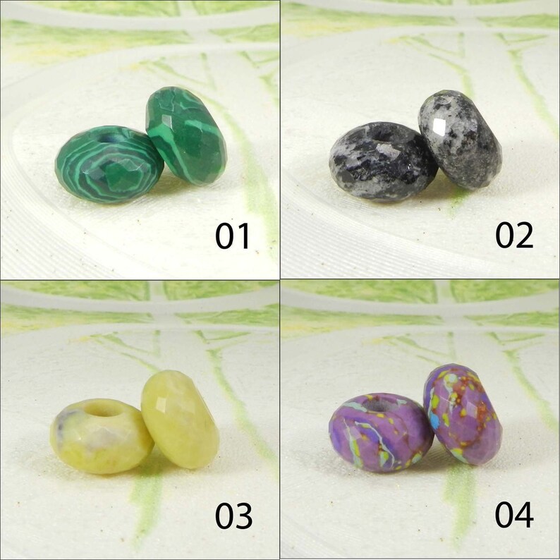 Black Rutileruby Zoisite Color Gemstones Roundel Faceted 14X8 - Etsy