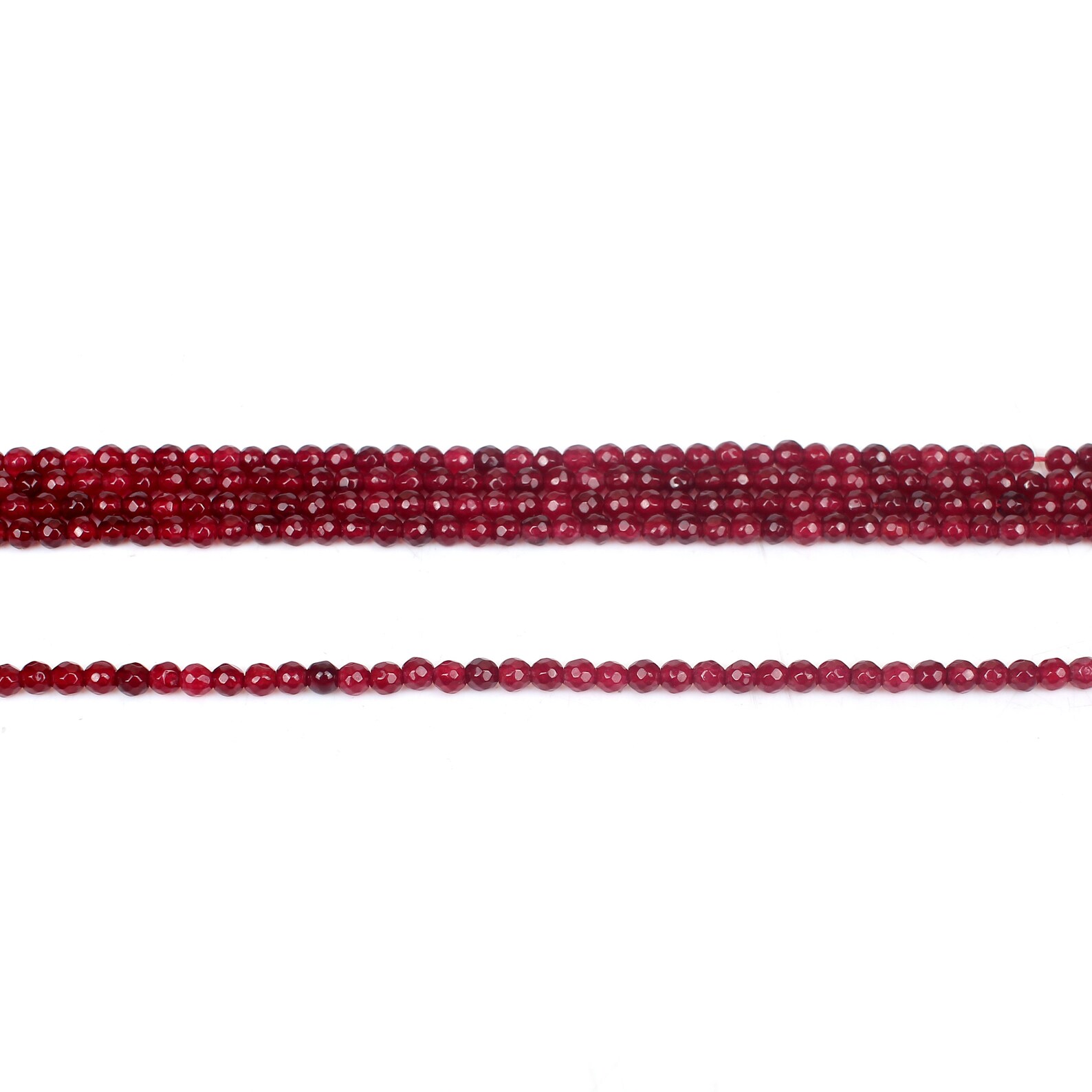 Fuchsia Agate Beads Pink Beads 15 INCH Beads Strand Fuchsia Beads Agate ...