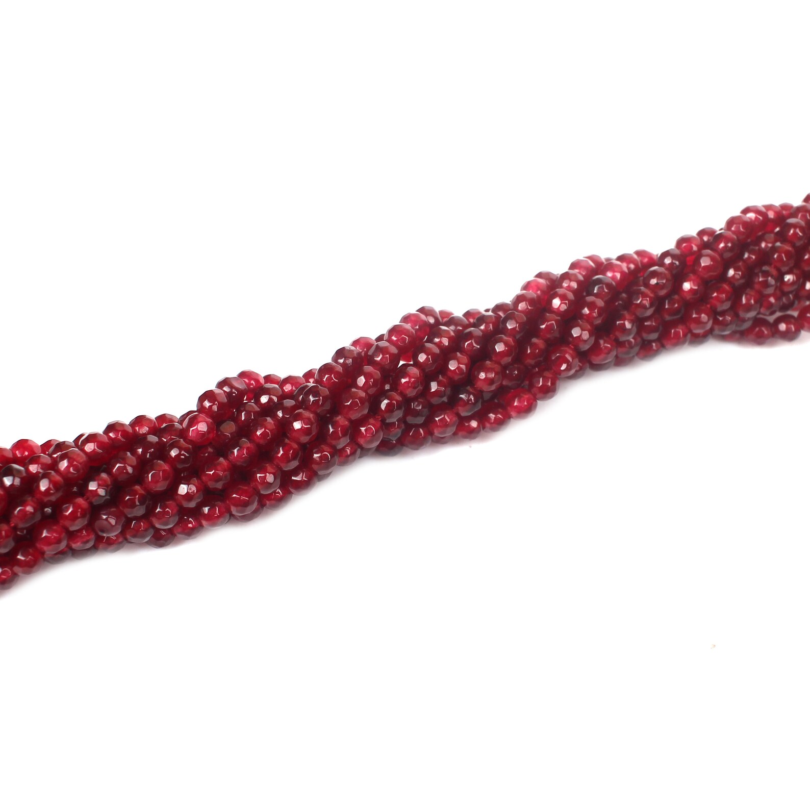 Fuchsia Agate Beads Pink Beads 15 INCH Beads Strand Fuchsia Beads Agate ...