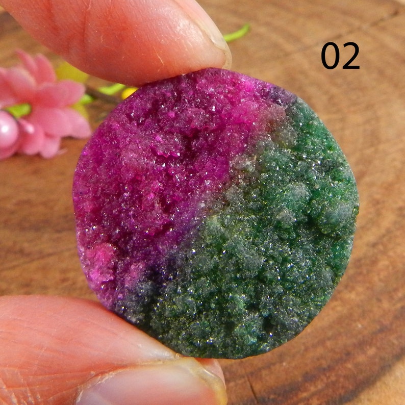 Bio Color Druzy Oval Cabochon Sugar Diy Druzy Natural Druzy | Etsy