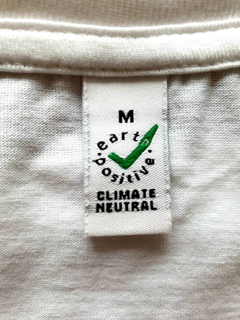 Eco Friendly Ethical Organic White Tshirts With Hand - Etsy