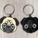 Pug Key Chain I Pug Stocking Stuffer Gift - Etsy