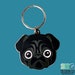 Pug Key Chain I Pug Stocking Stuffer Gift - Etsy