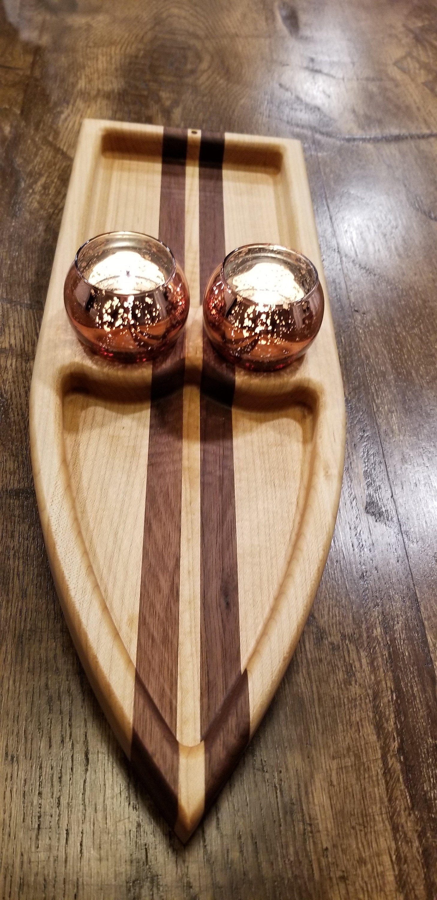 Wood Boat Tray Serving Board Appetizer Tray Sushi Tray Maple - Etsy