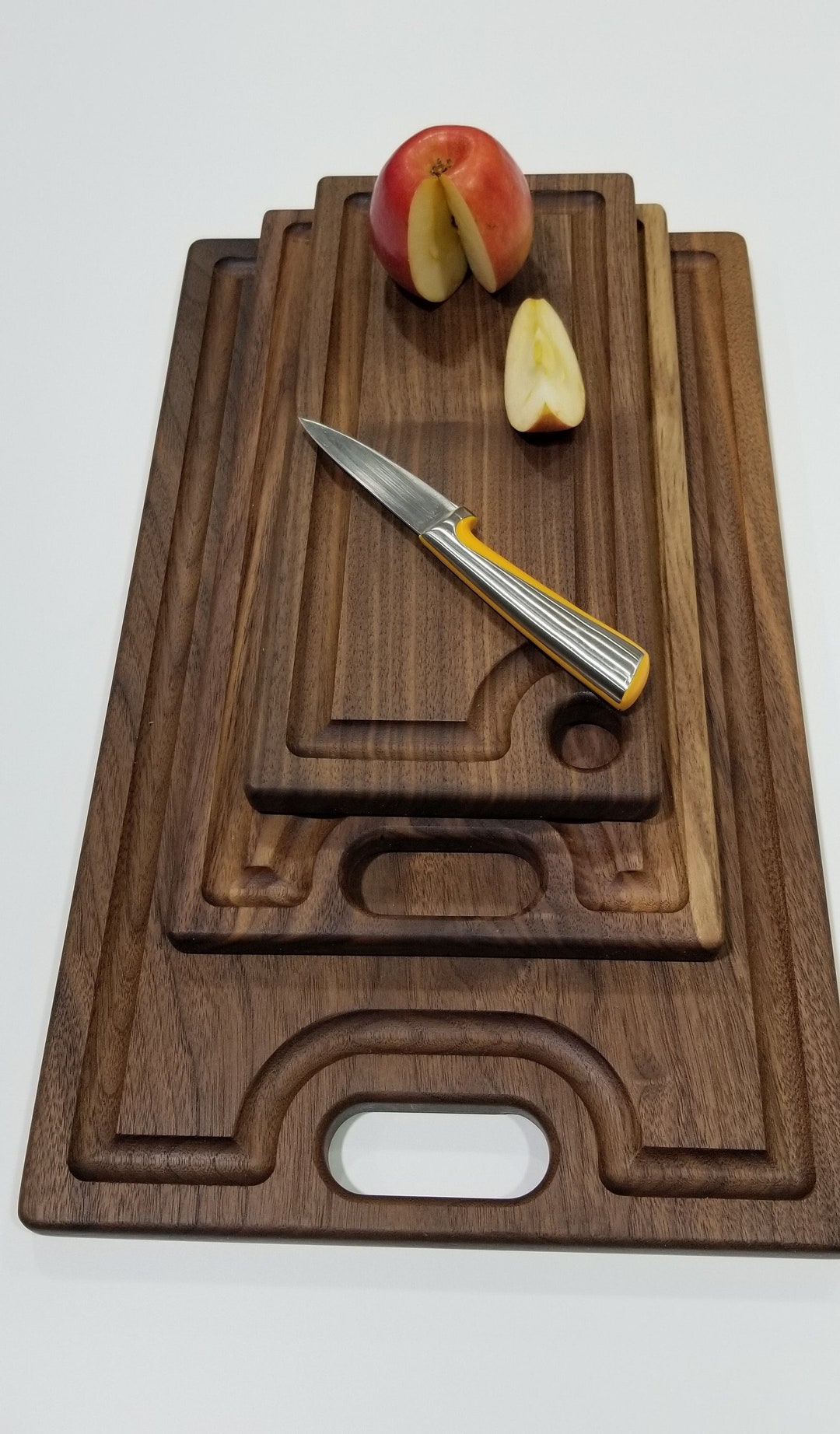 Large Cutting Board, Walnut Cutting Board, Serving Board, Reversible ...