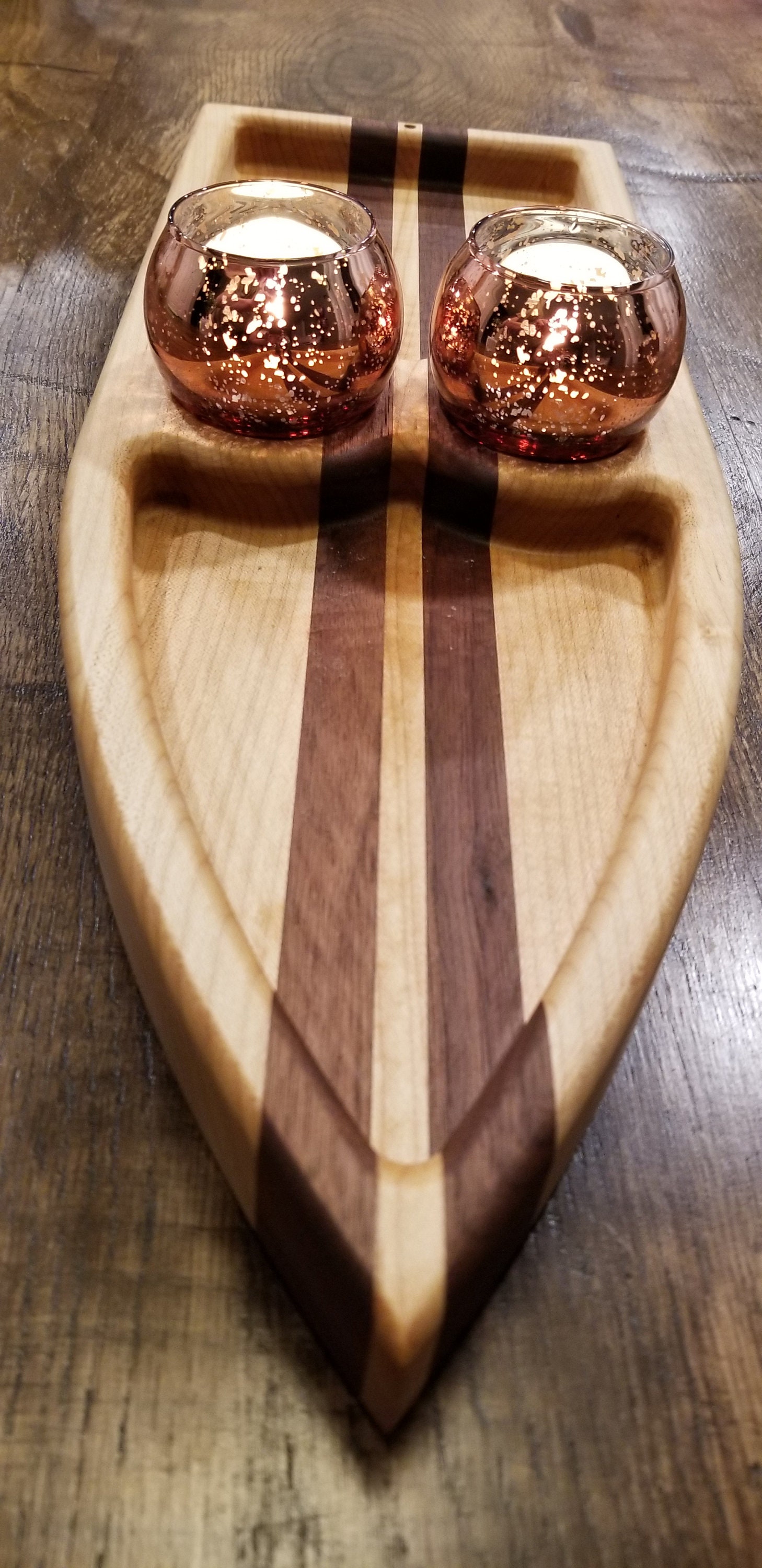 Wood Boat Tray Serving Board Appetizer Tray Sushi Tray Maple - Etsy