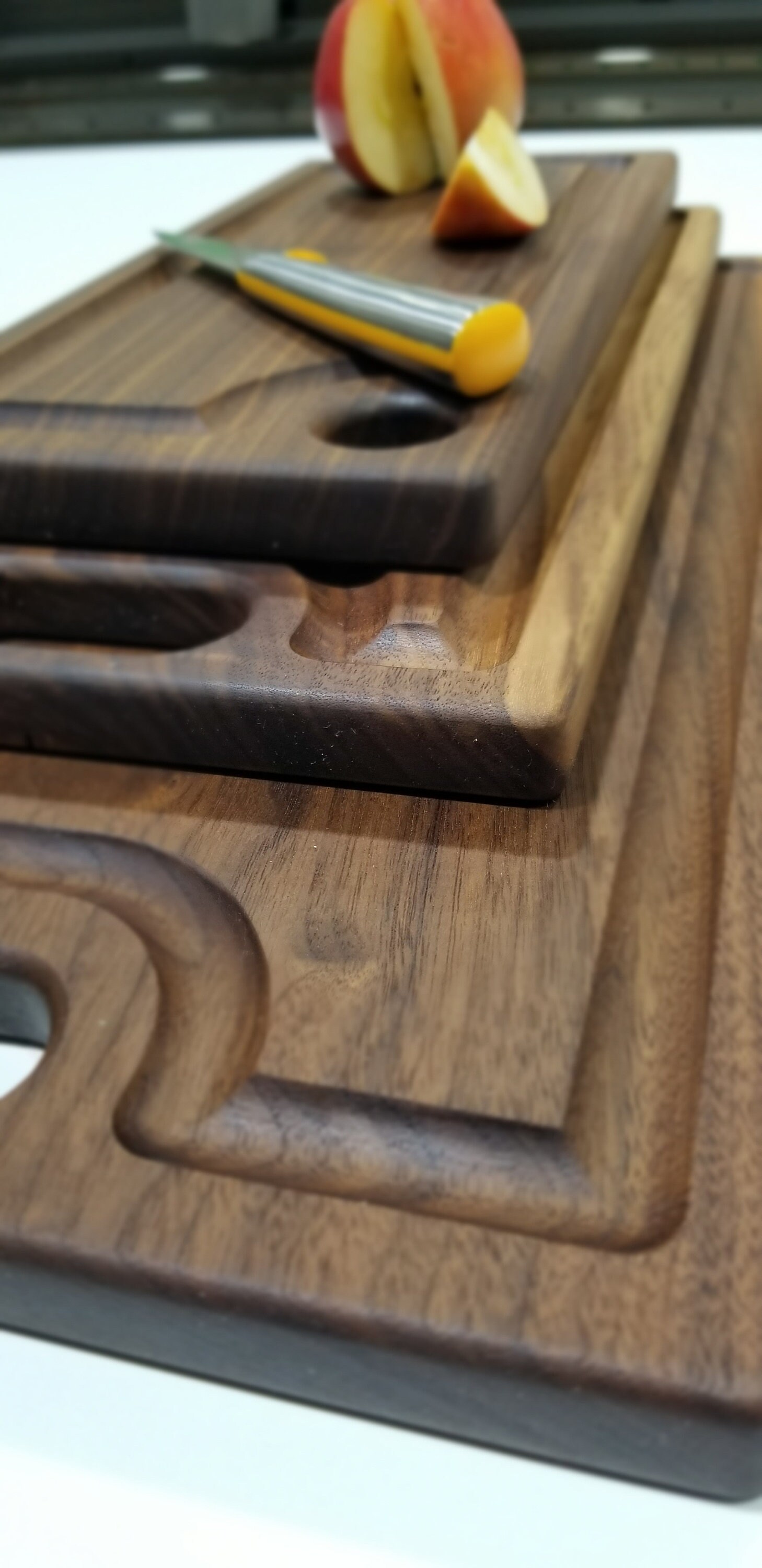 Large Cutting Board, Walnut Cutting Board, Serving Board, Reversible ...