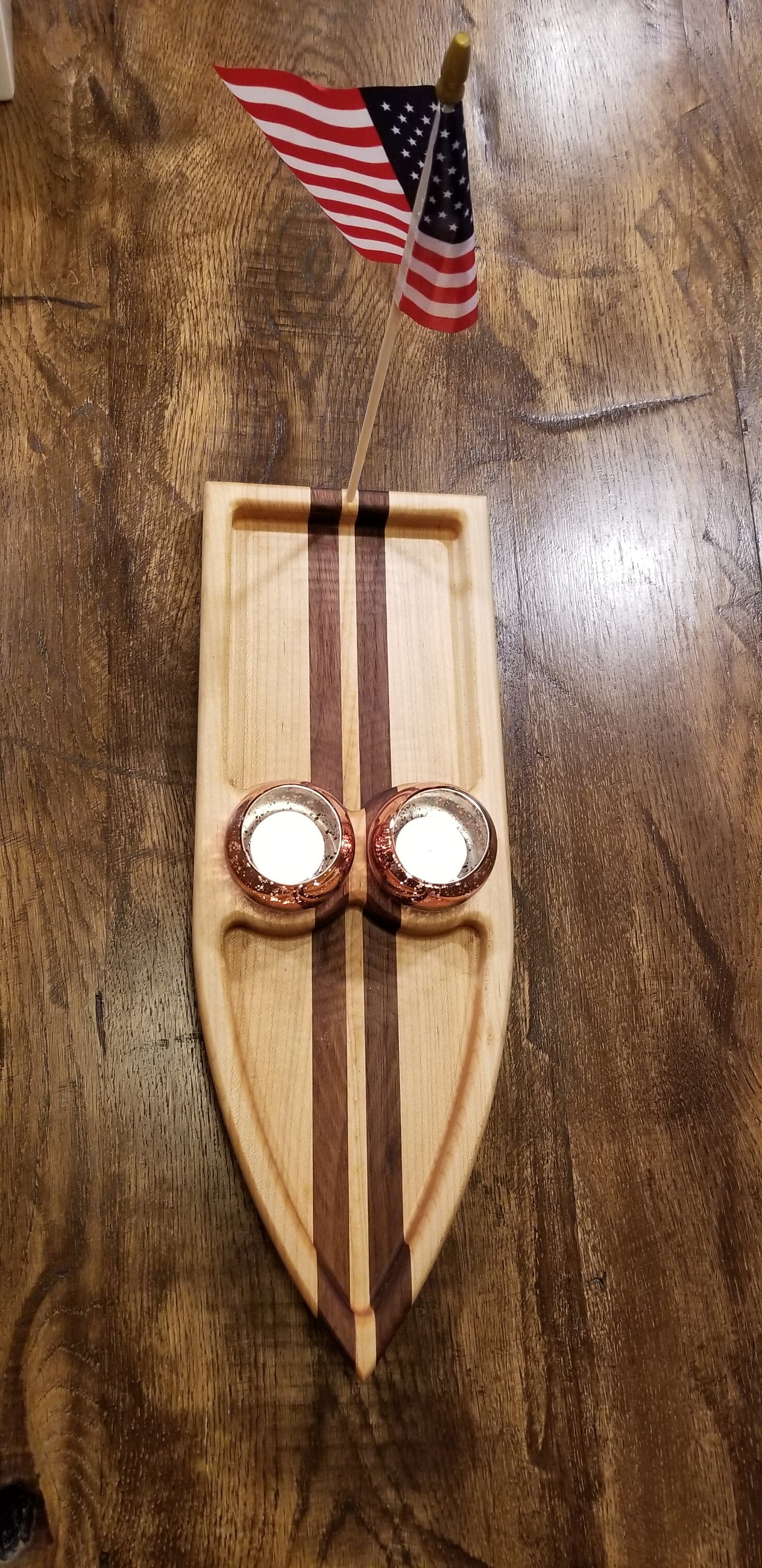 Wood Boat Tray Serving Board Appetizer Tray Sushi Tray Maple - Etsy