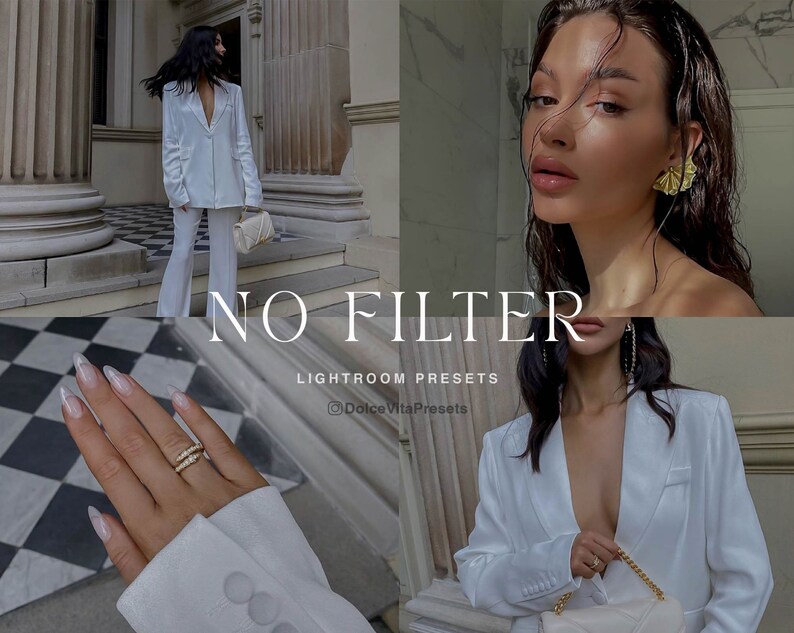 NO FILTER 10 Lightroom Mobile Presets Natural No Filter - Etsy