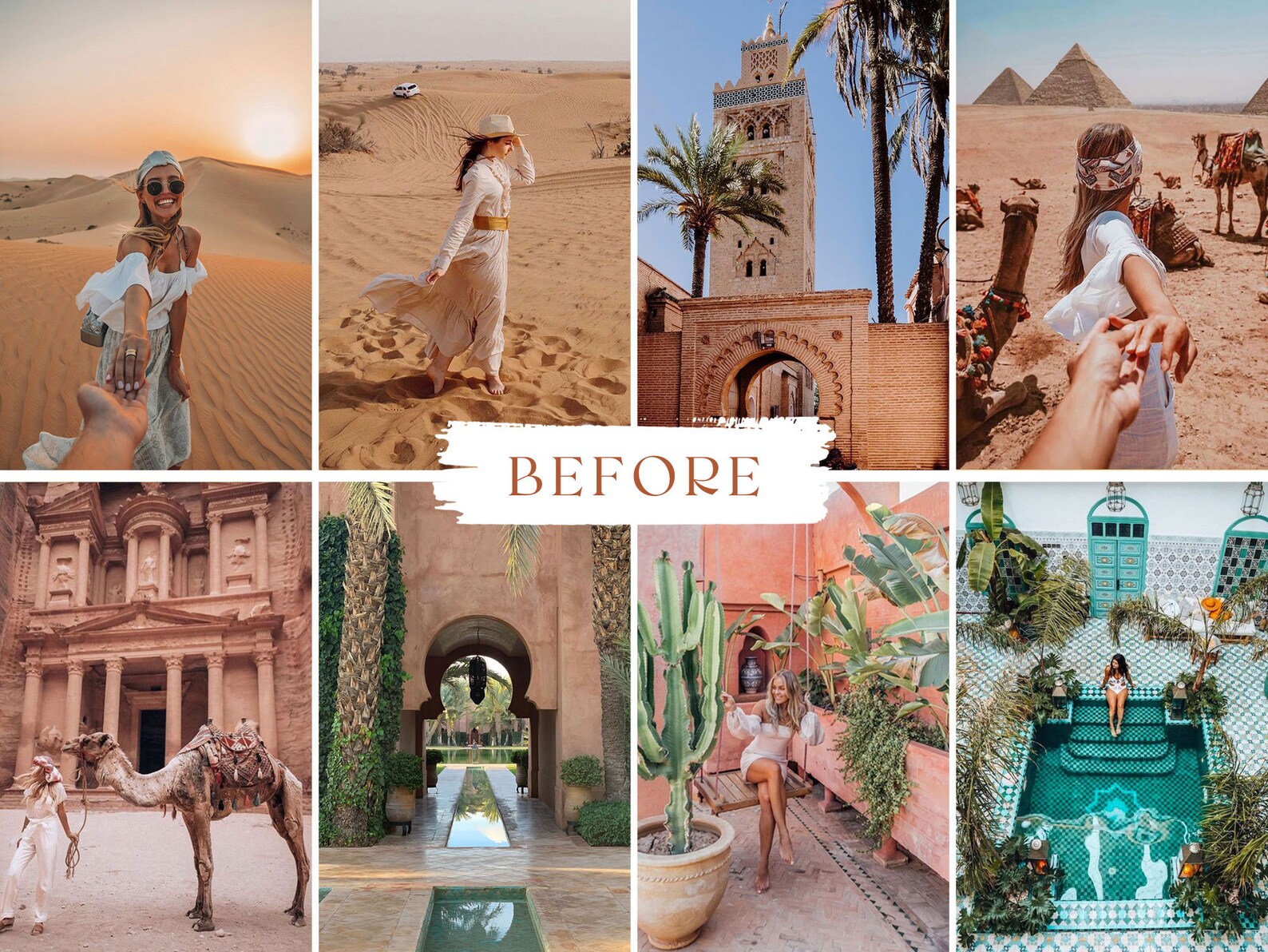 Desert - 3 Mobile Lightroom Presets, VSCO, Professional Instagram ...