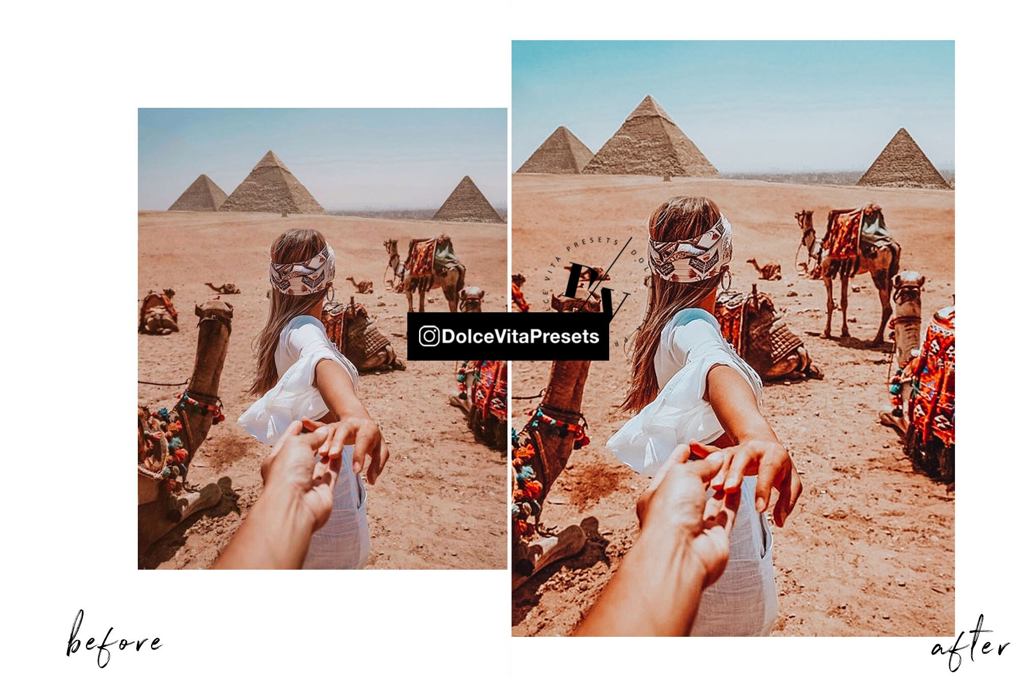 Desert - 3 Mobile Lightroom Presets, VSCO, Professional Instagram ...