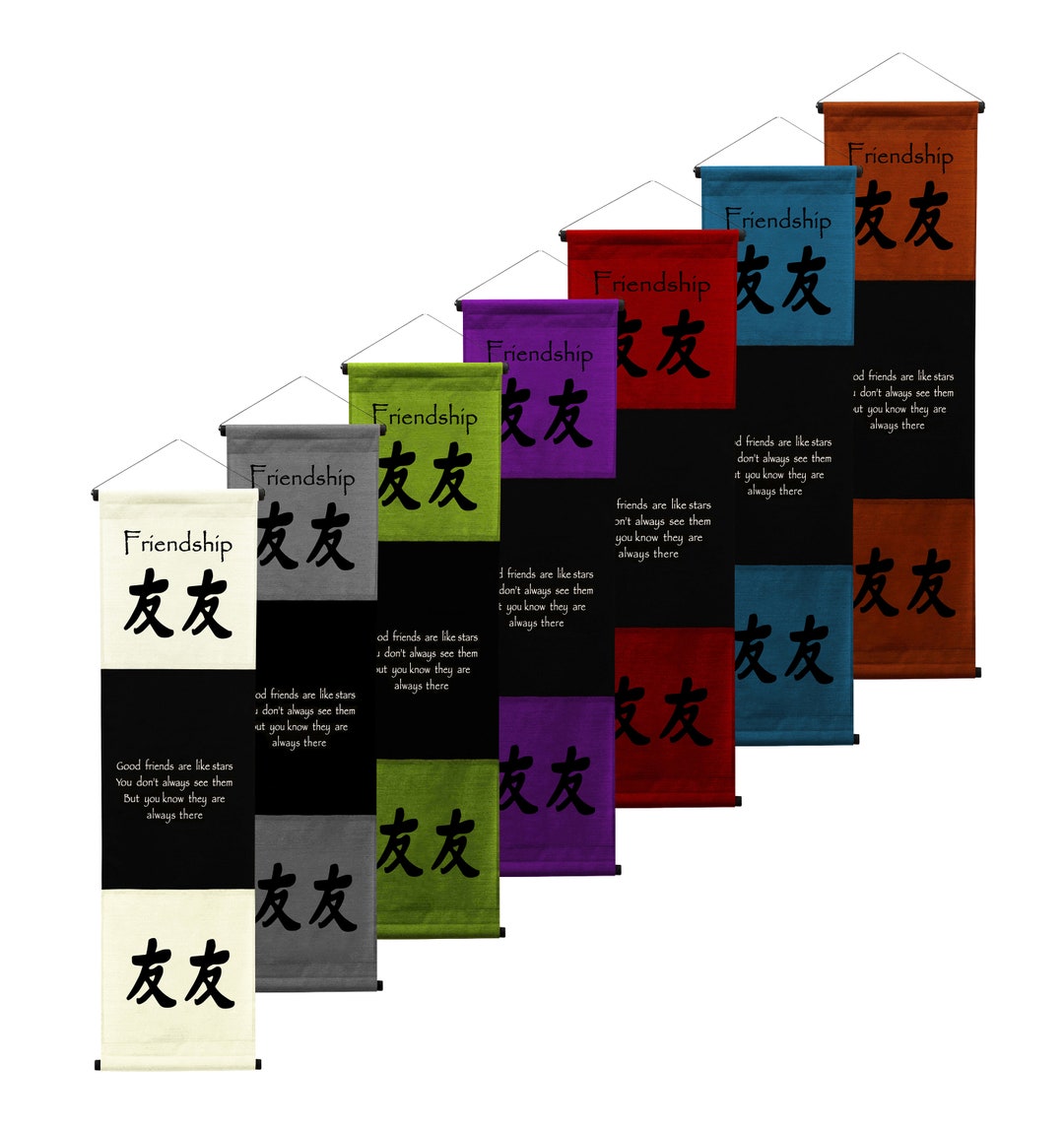 Friendship Inspirational Wall Decor Banner Art Inspiring - Etsy