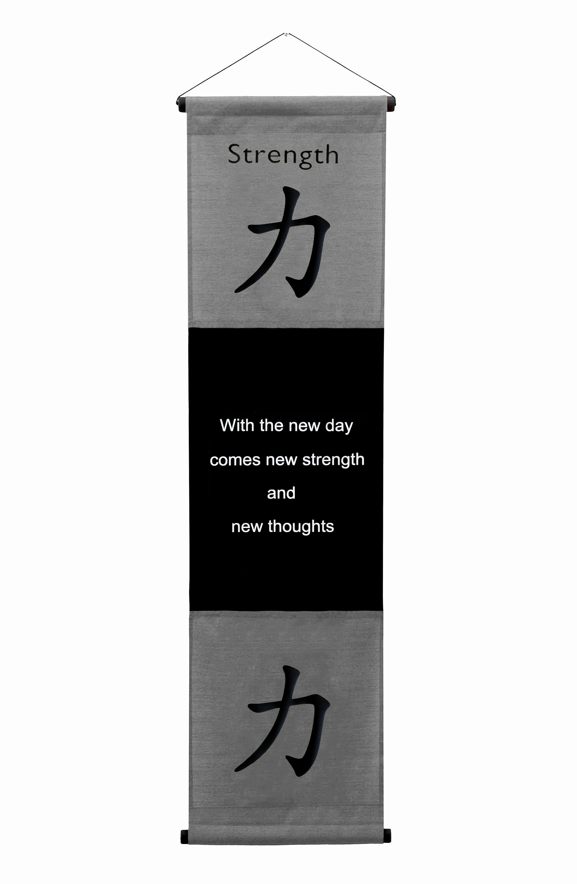 Strength Motivational Wall Decor Inspirational Quotes | Etsy
