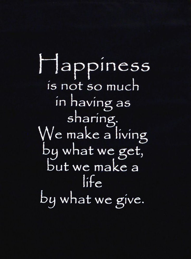 Happiness Motivational Wall Scroll Positive Affirmation - Etsy