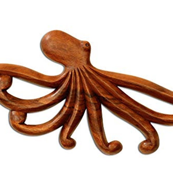 Wooden Octopus - Etsy