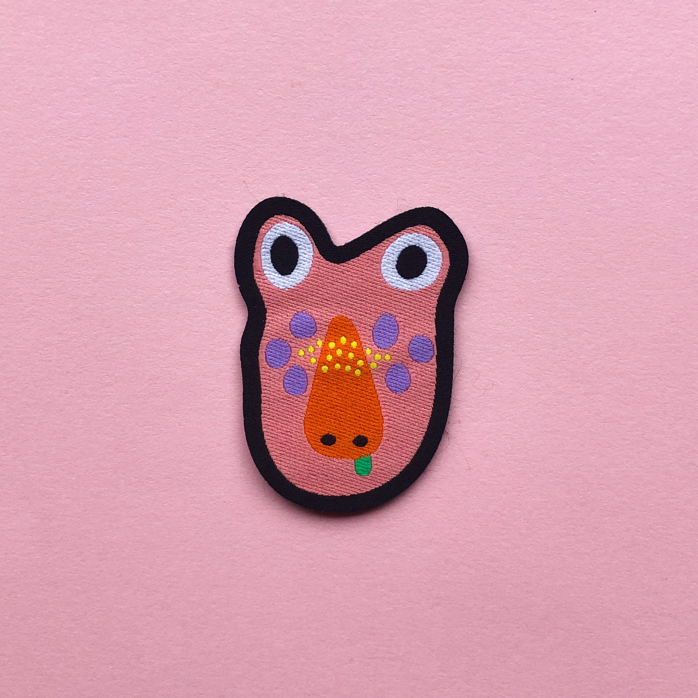 Snotty Monster Embroidered Badges - Etsy
