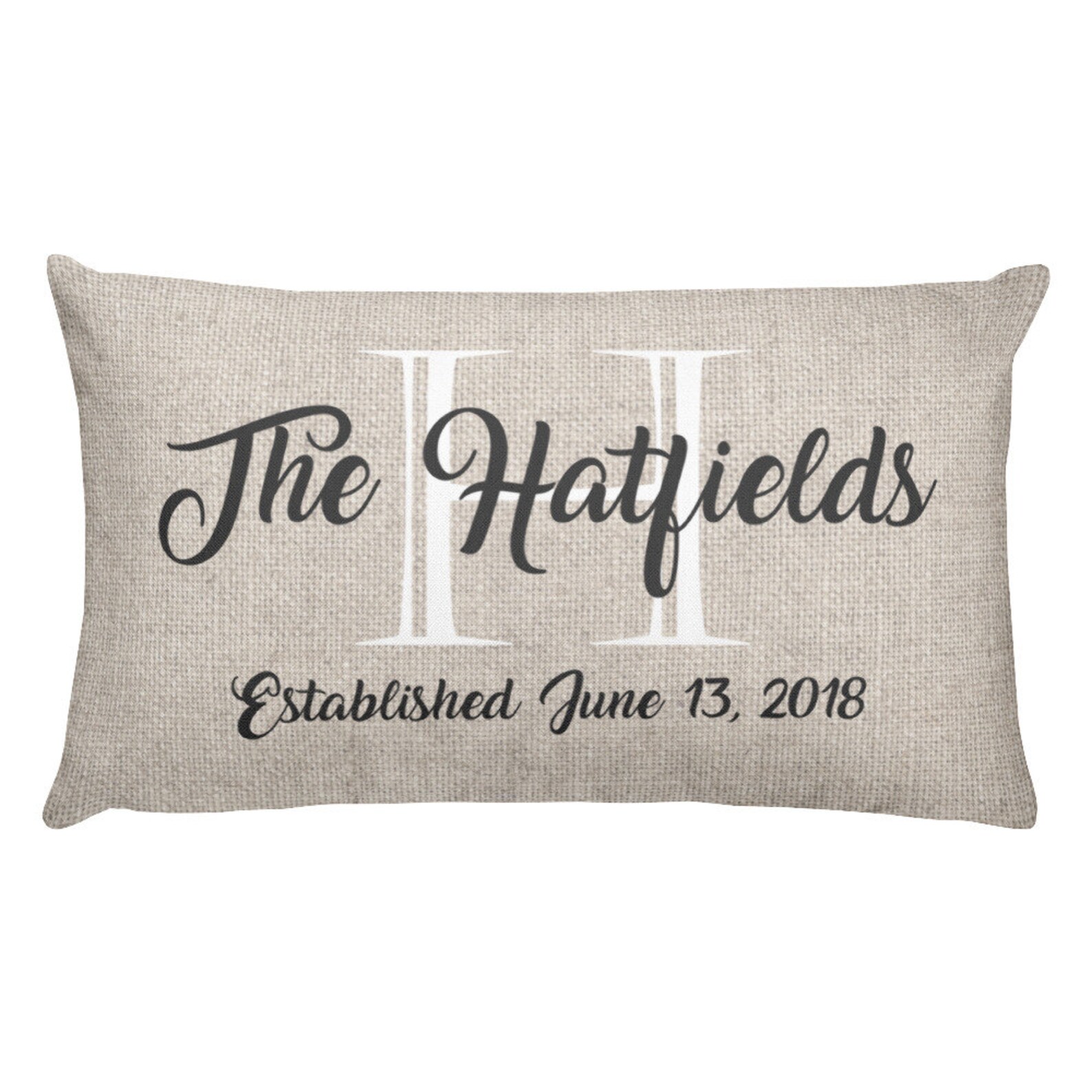 Personalized Wedding Pillow, Custom Pillow, Custom Text Pillow ...