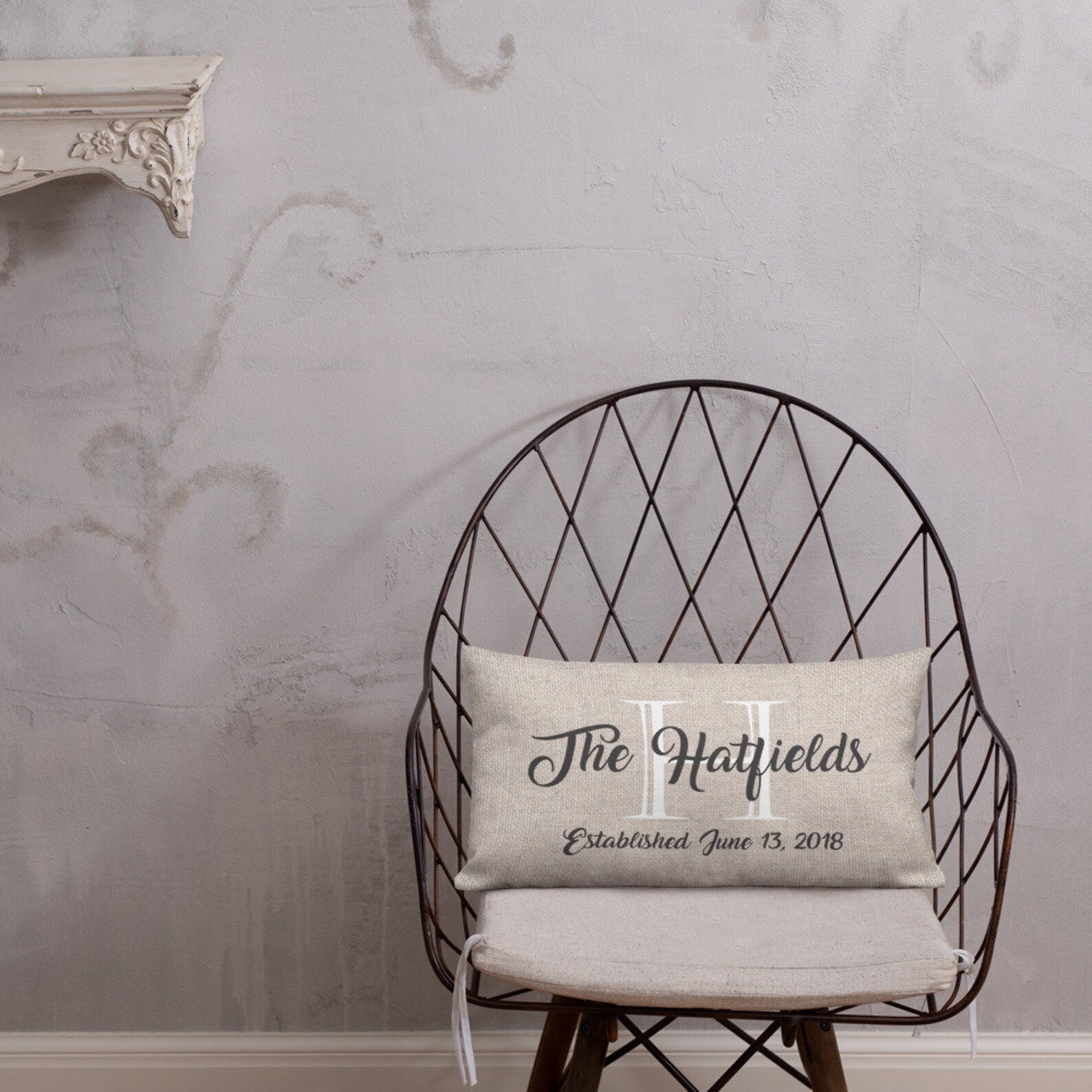 Personalized Wedding Pillow, Custom Pillow, Custom Text Pillow ...