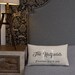 Personalized Wedding Pillow, Custom Pillow, Custom Text Pillow ...