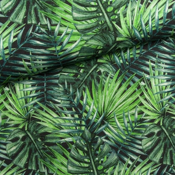 Palm Leaf Fabric - Etsy