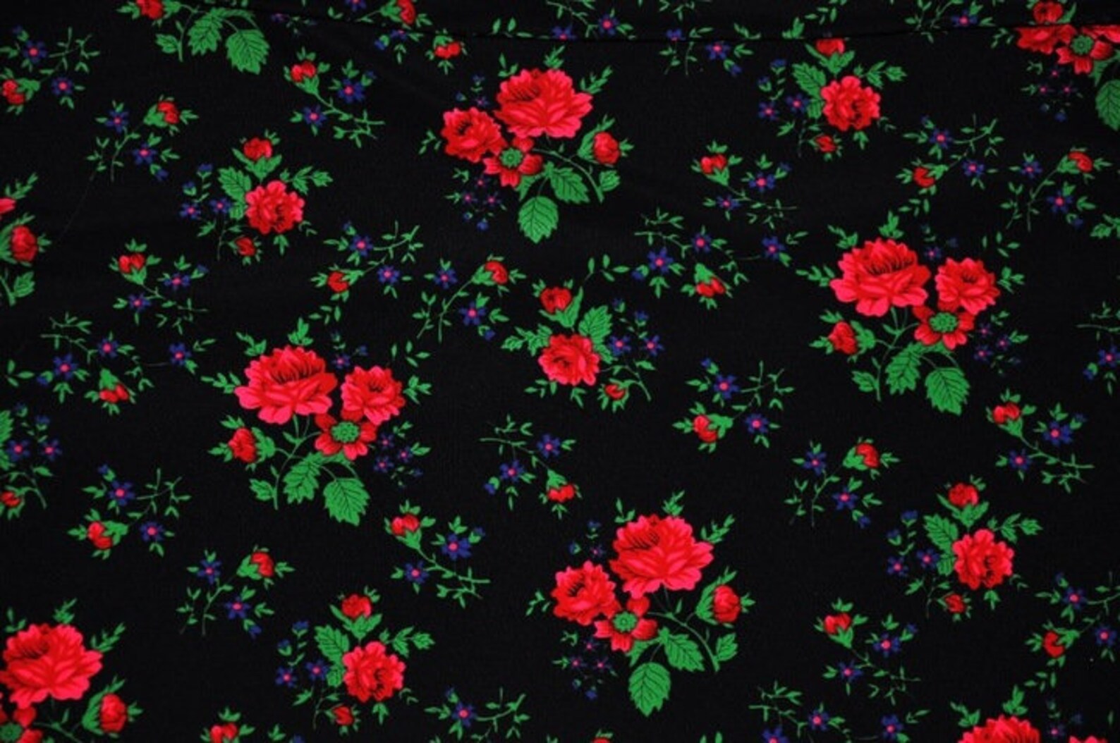 Polish Folk Farbic, Highlander Flowers Pattern, Folklore, Cleo Motif ...