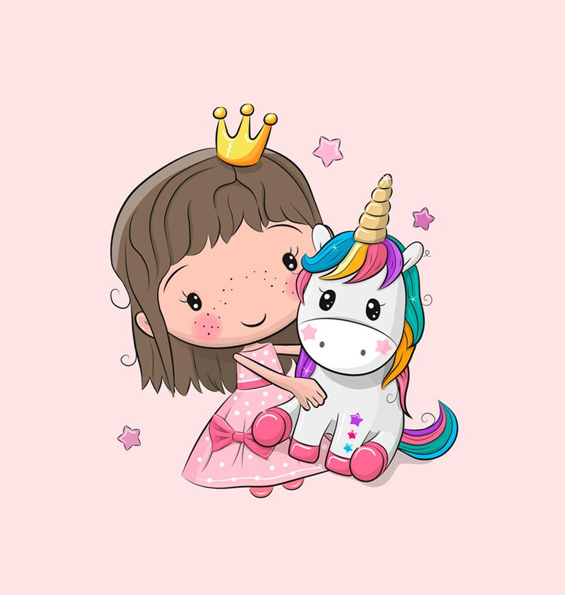 Unicorn Knit Panel Fabric Panel Cotton Panel for - Etsy