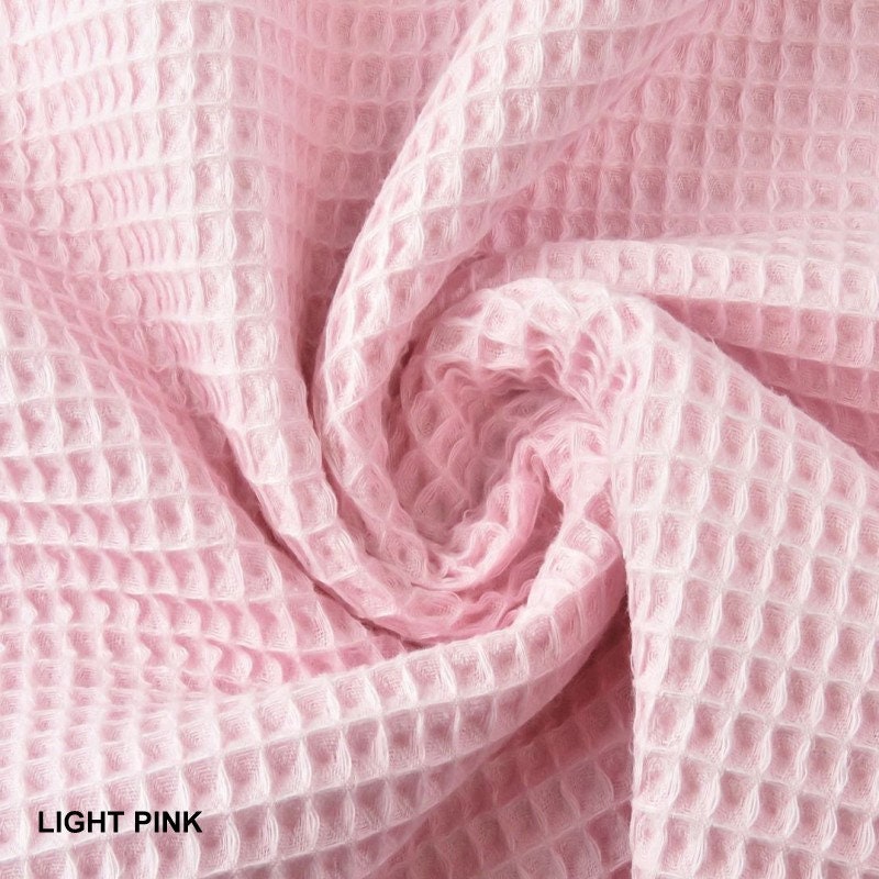 Waffle Linen Fabric - Etsy