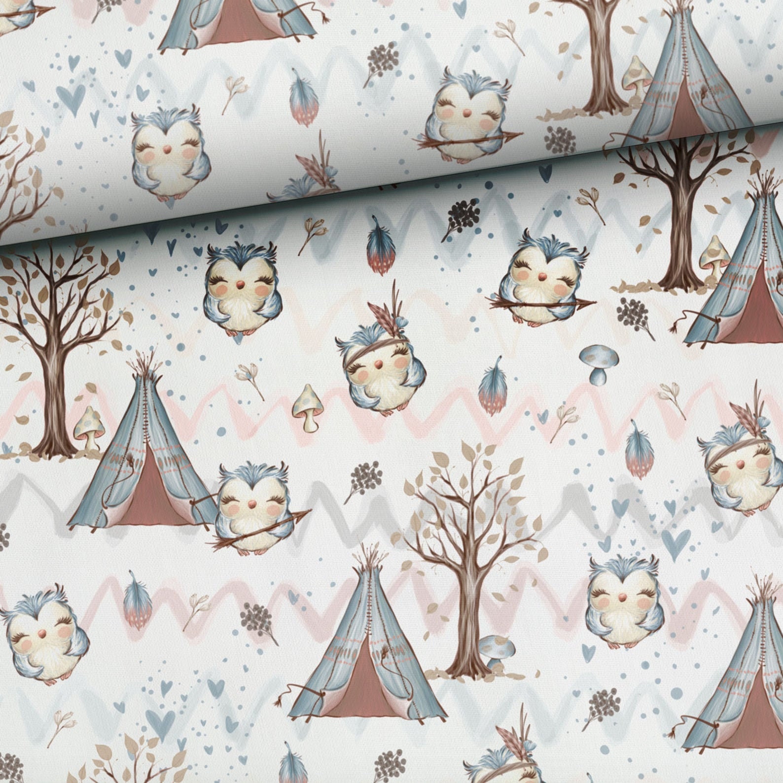 Collection Forest Friends Cotton Premium Fabric Forest - Etsy