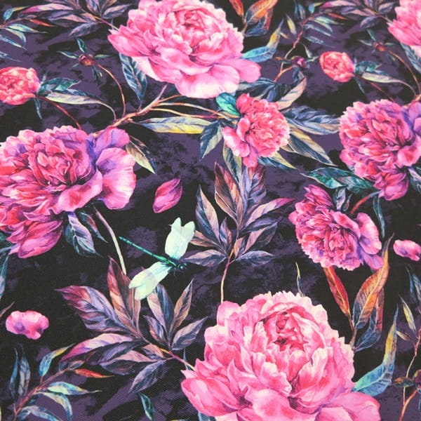 Peony Fabric - Etsy