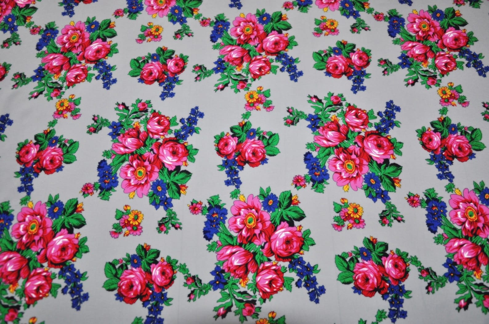 Polish Folk Farbic, Highlander Flowers Pattern, Folklore, Cleo Motif ...