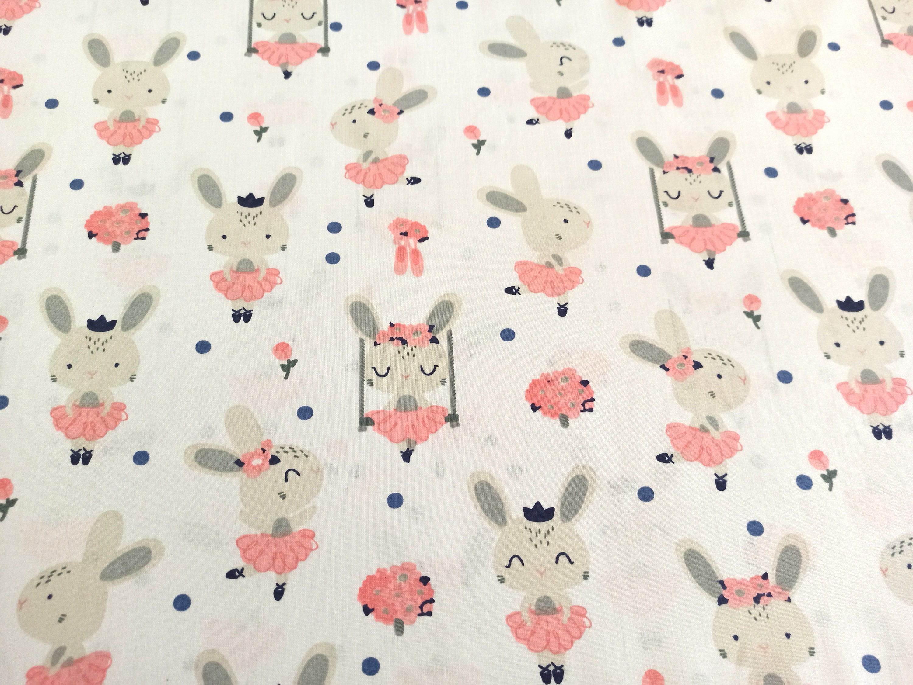 Craft Supplies & Tools Dyeing & Batik Nursery fabric Baby girl fabric ...