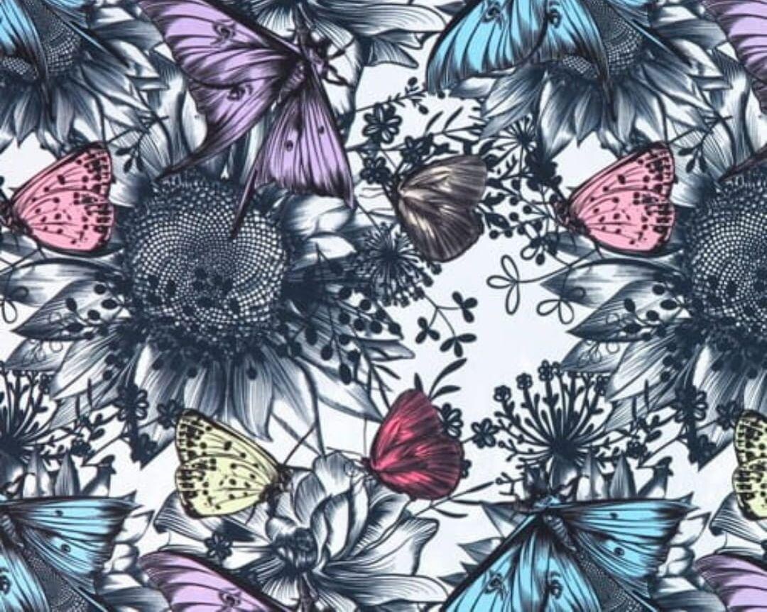 Butterfly, Butterflies Outer Waterproof Fabric Impregnated, Polyester ...