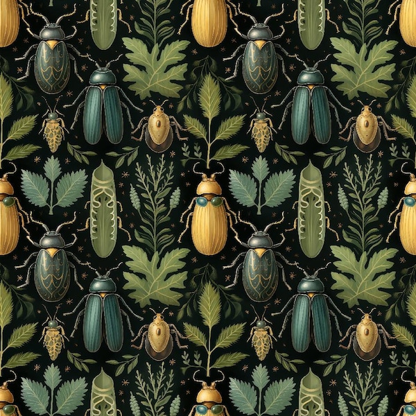 Insect Fabric - Etsy