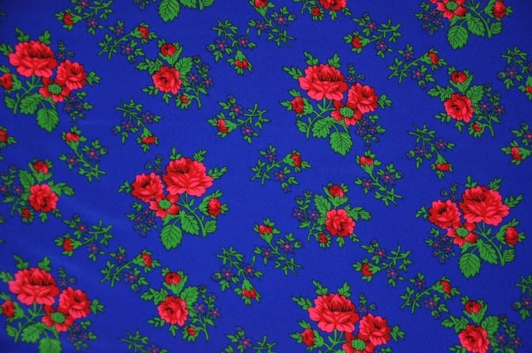 Polish Folk Farbic, Highlander Flowers Pattern, Folklore, Cleo Motif ...