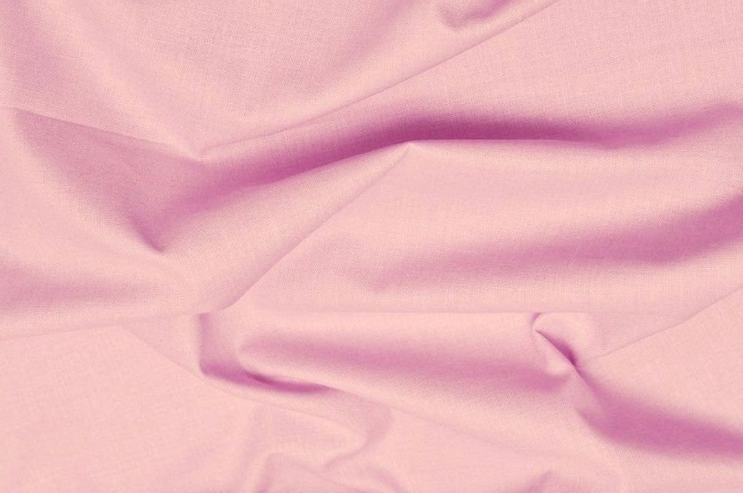 Light Pink Cotton Fabric, One-color Cotton Fabric, Bedding Fabric ...
