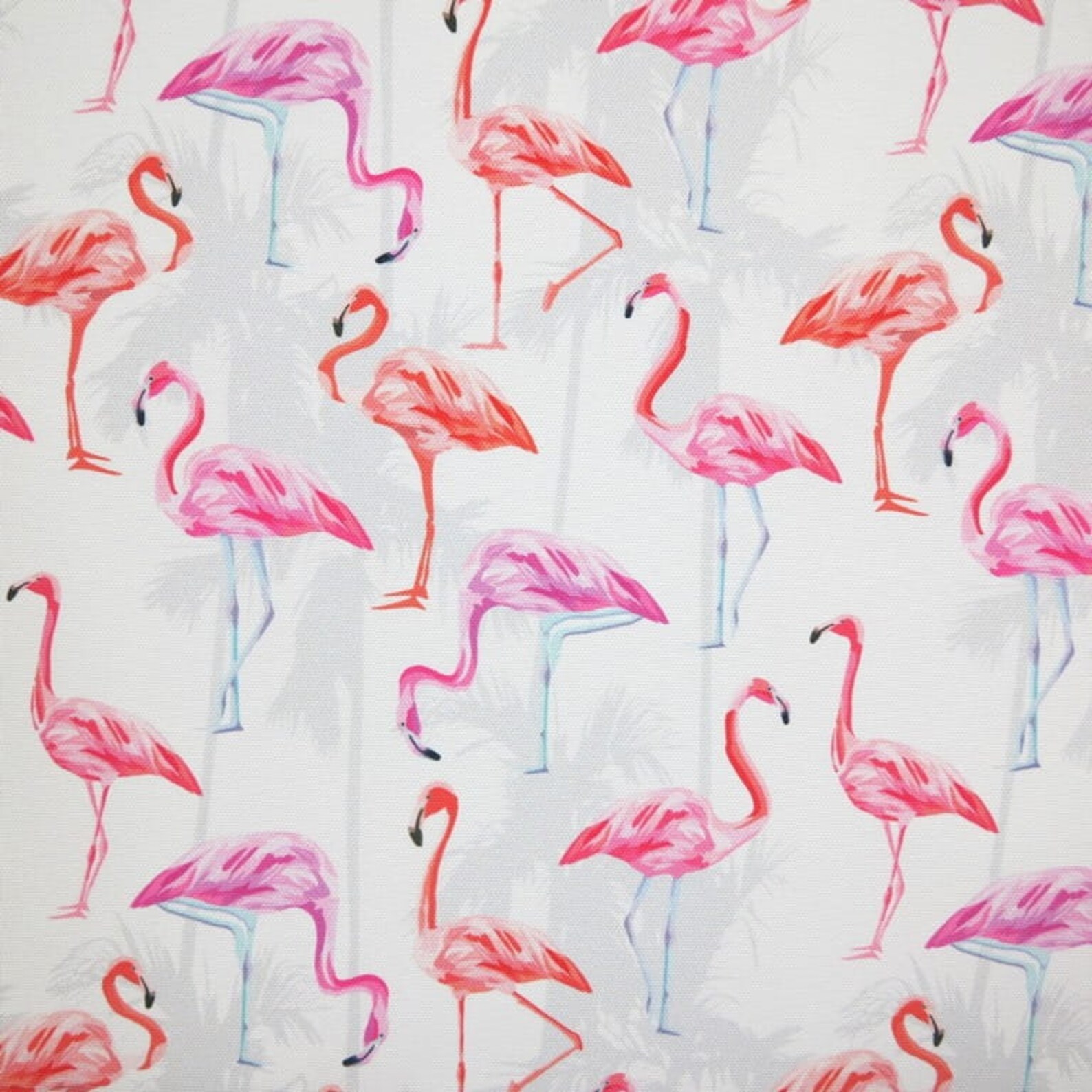 Tropical Flamingos Waterproof Fabric Pink Flamingos Fabric - Etsy