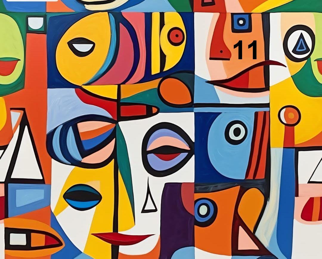 1 Meter Abstraction Picasso Style Upholstery Velvet, Graffiti Velvet ...
