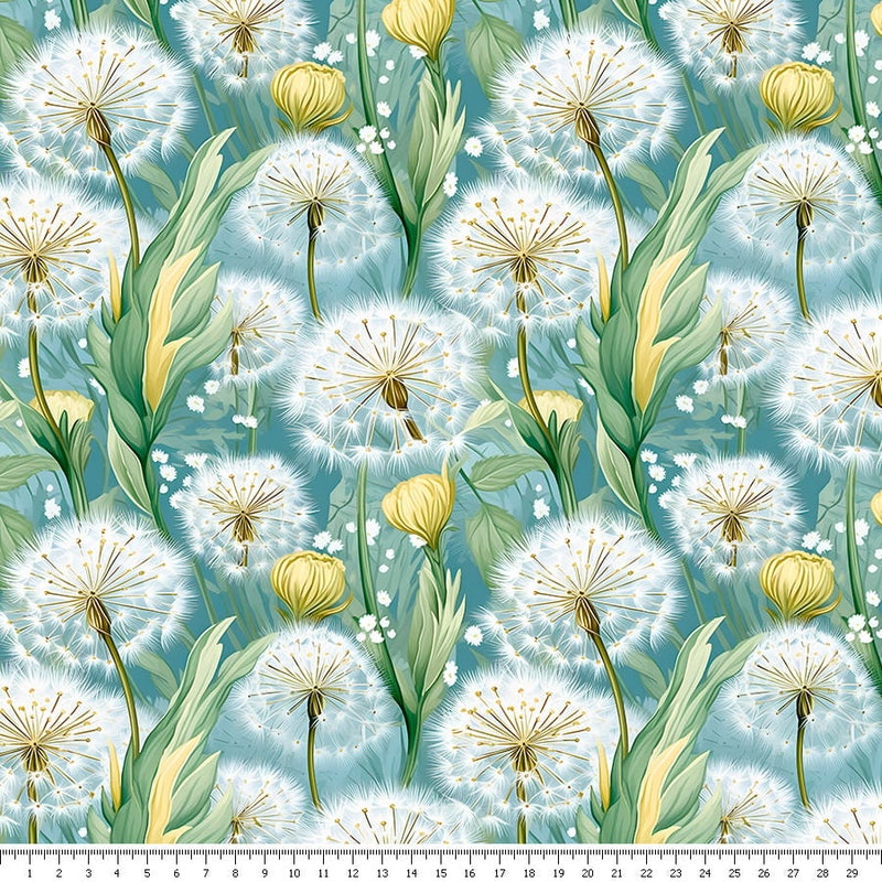 Dandelion Fabric - Etsy