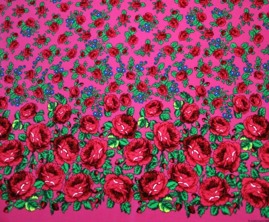 Polish Folk Farbic, Highlander Flowers Pattern, Folklore, Cleo Motif ...