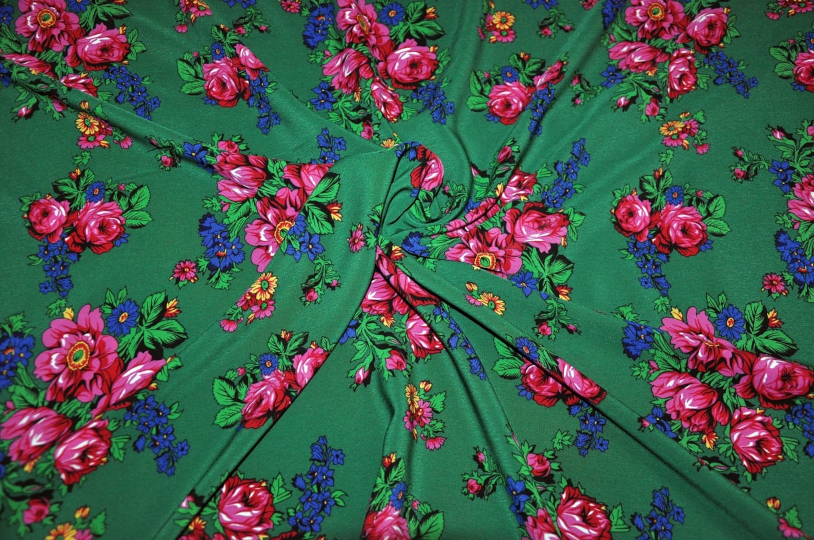 Polish Folk Farbic, Highlander Flowers Pattern, Folklore, Cleo Motif ...