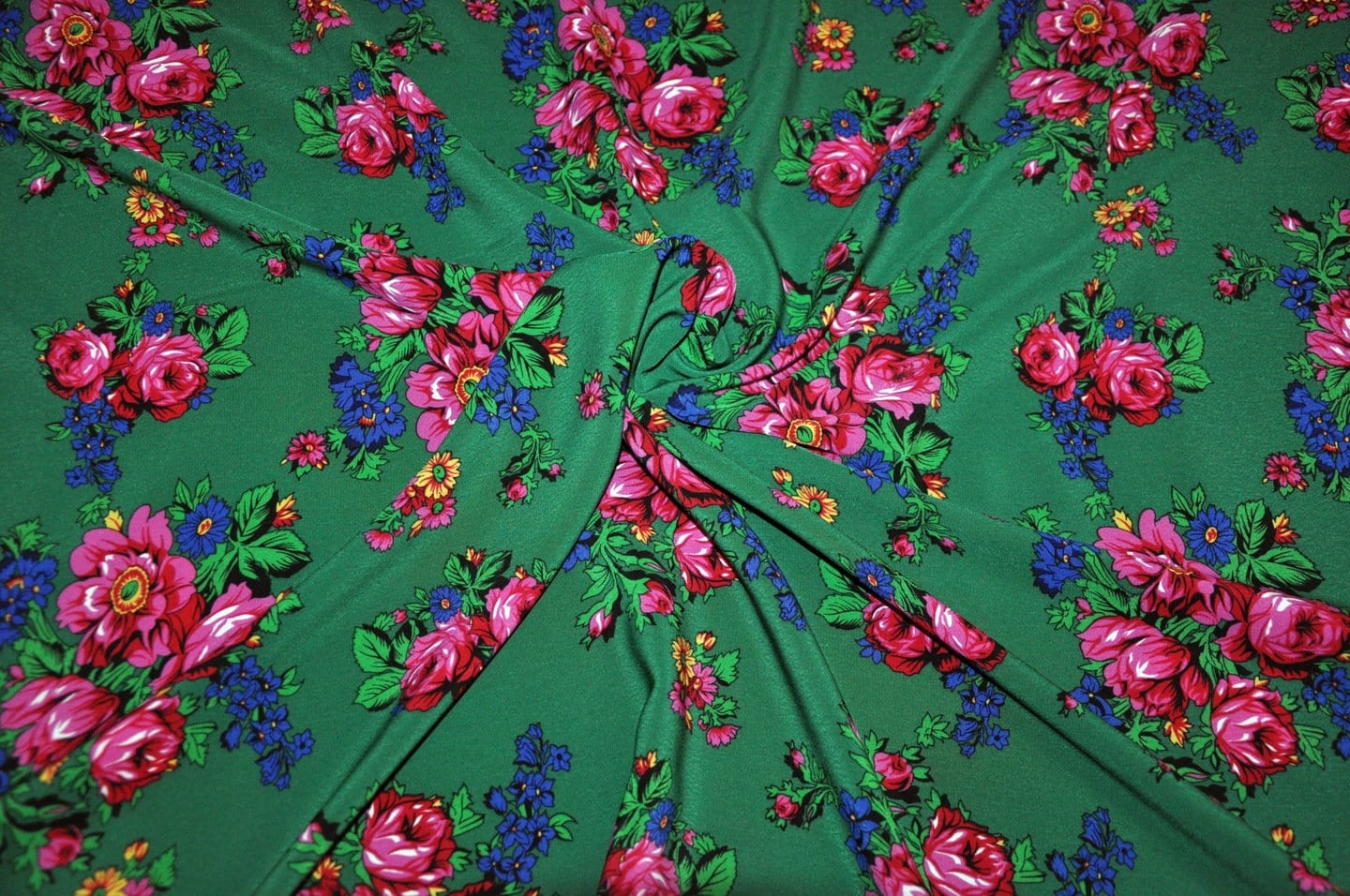 Polish Folk Farbic, Highlander Flowers Pattern, Folklore, Cleo Motif ...