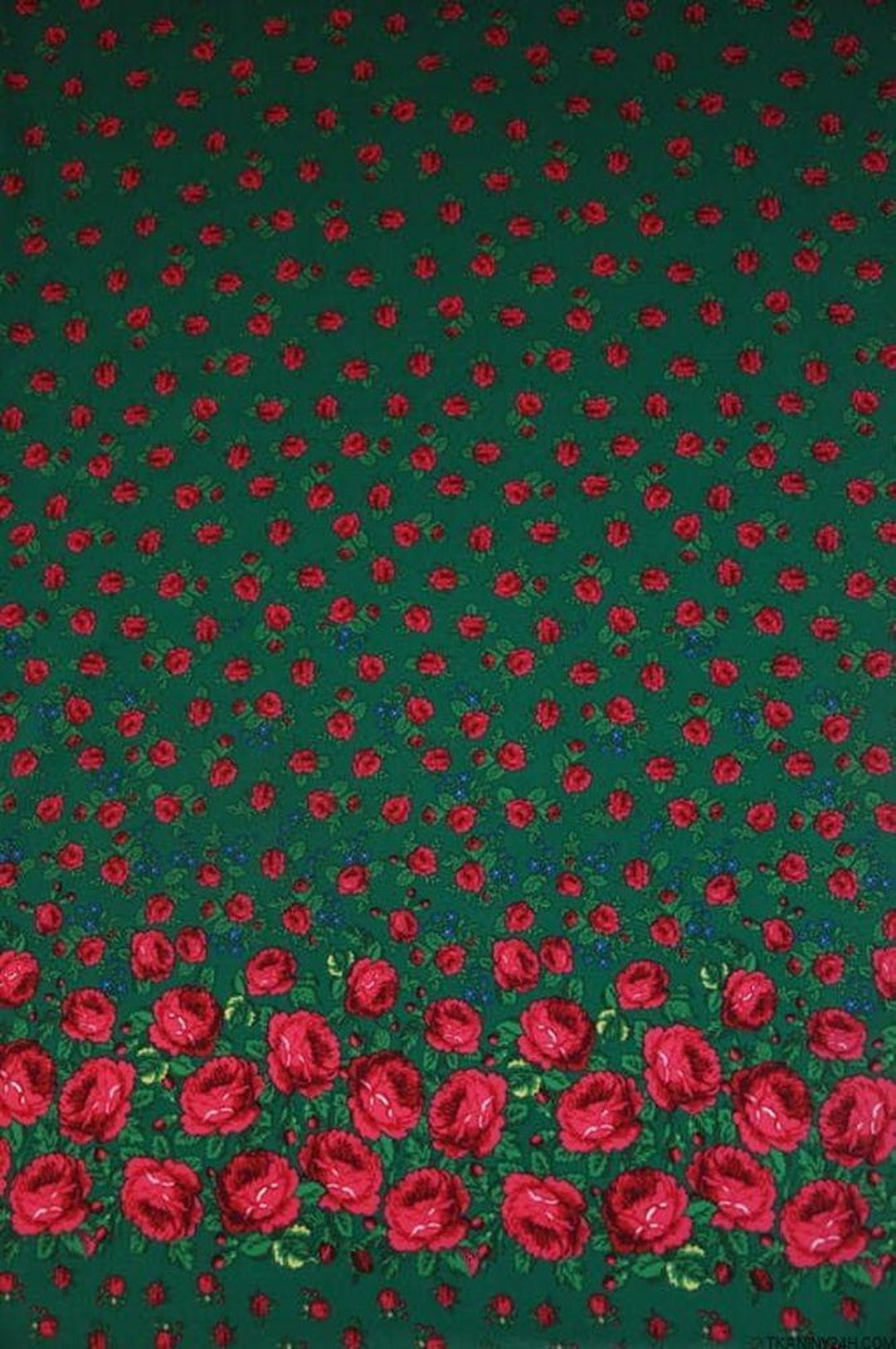 Polish Folk Farbic, Highlander Flowers Pattern, Folklore, Cleo Motif ...