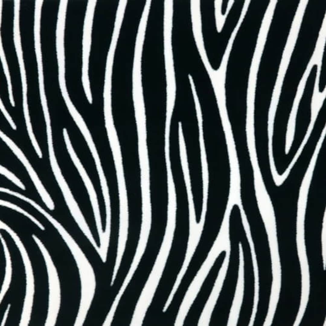 Zebra Velvet Fabric, Upholstery Fabric, Soft Upholstery Velvet for ...