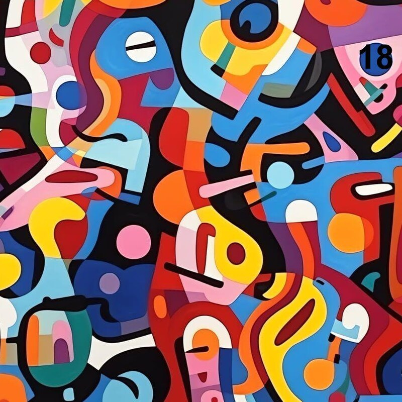 Picasso Fabric - Etsy