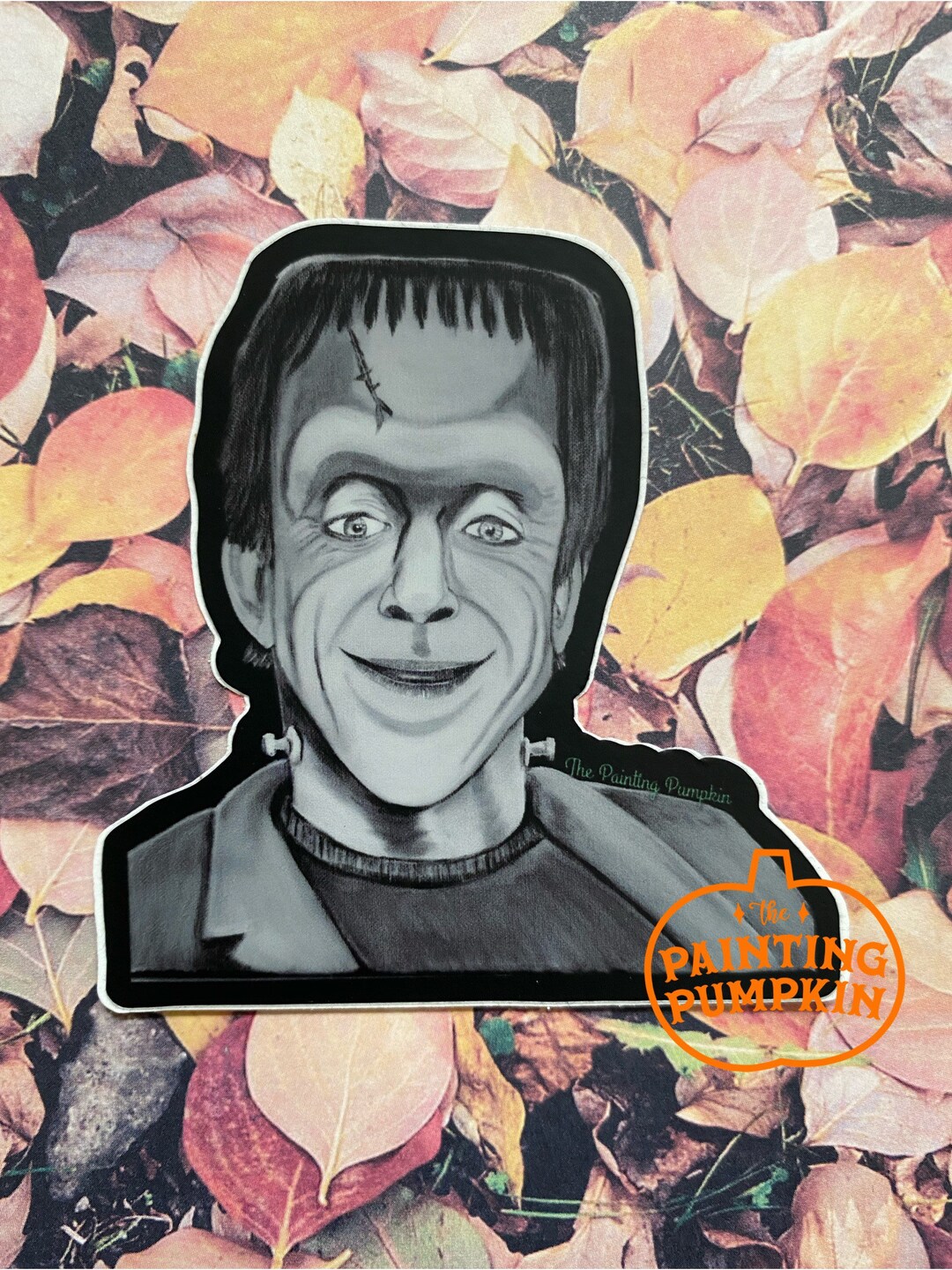Herman Munster Die Sticker, the Munsters Sticker, Herman Munster Art ...