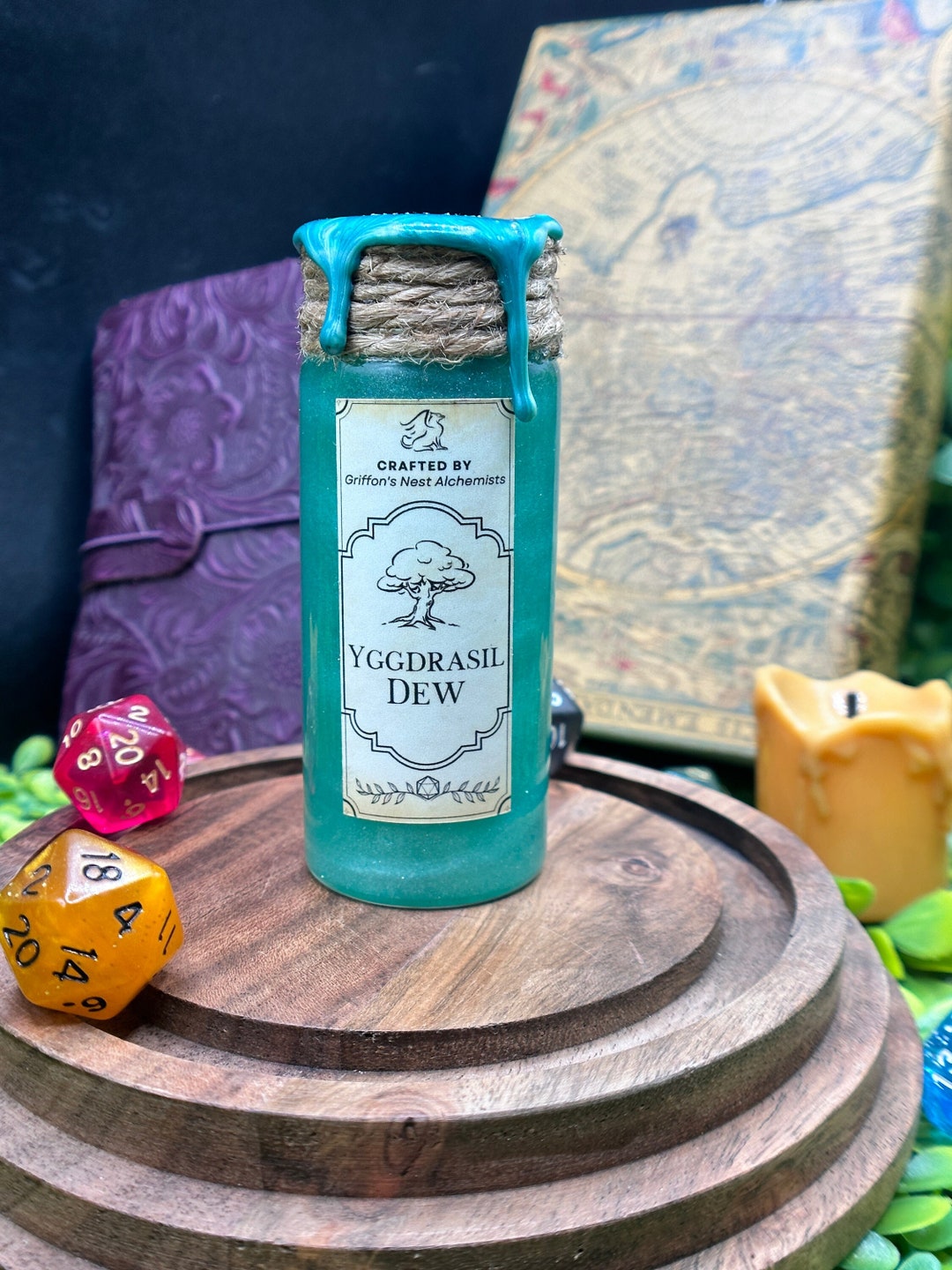 Yggdrasil Dew Dice Potion | Dnd Dice Potion | Potion Dice Roller ...