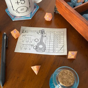 Bard Spell Tracker | Dnd Spell Slot Tracker | Spell Tracker Dnd | Spell ...